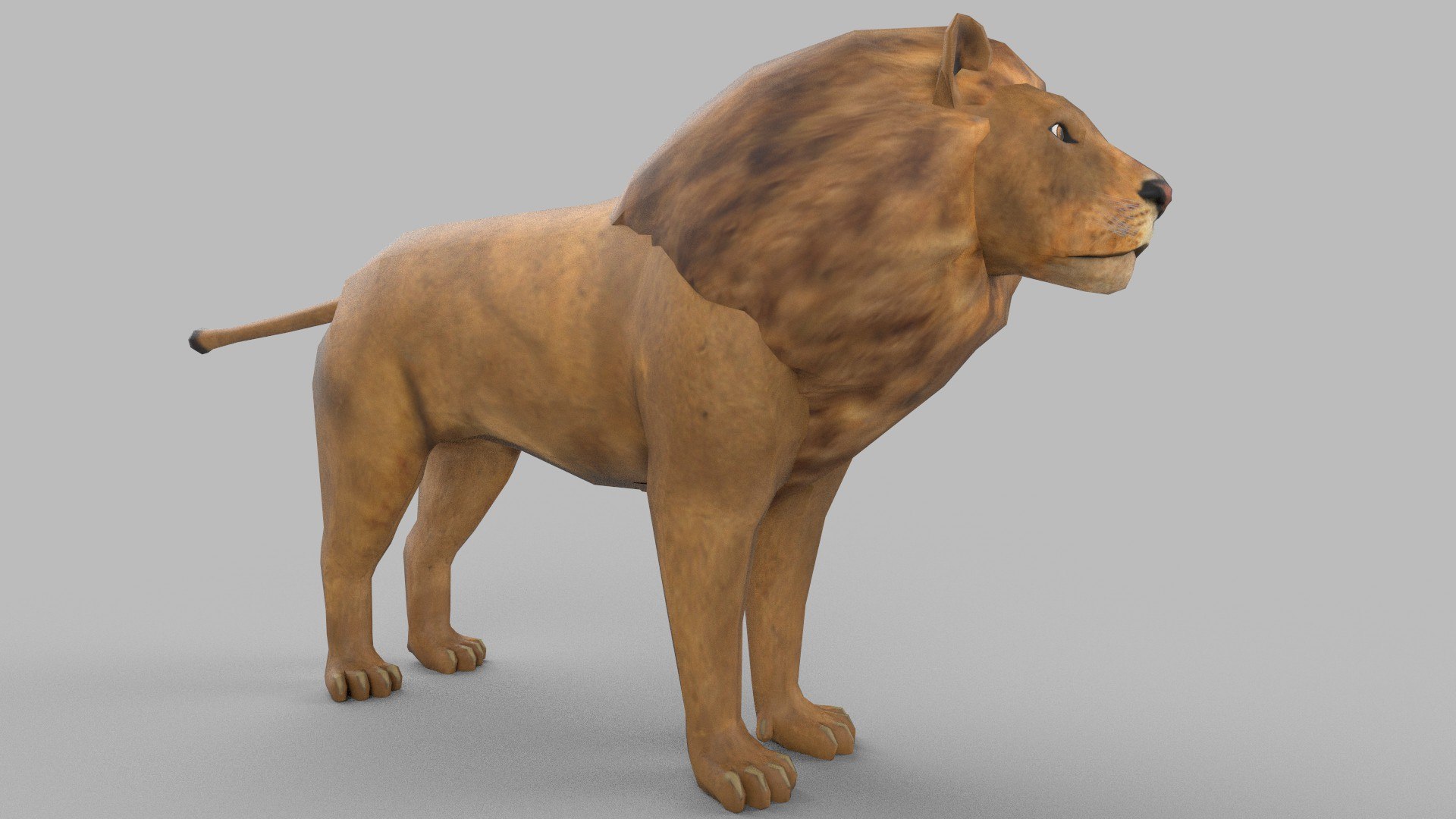 Lion 3D - TurboSquid 1867973