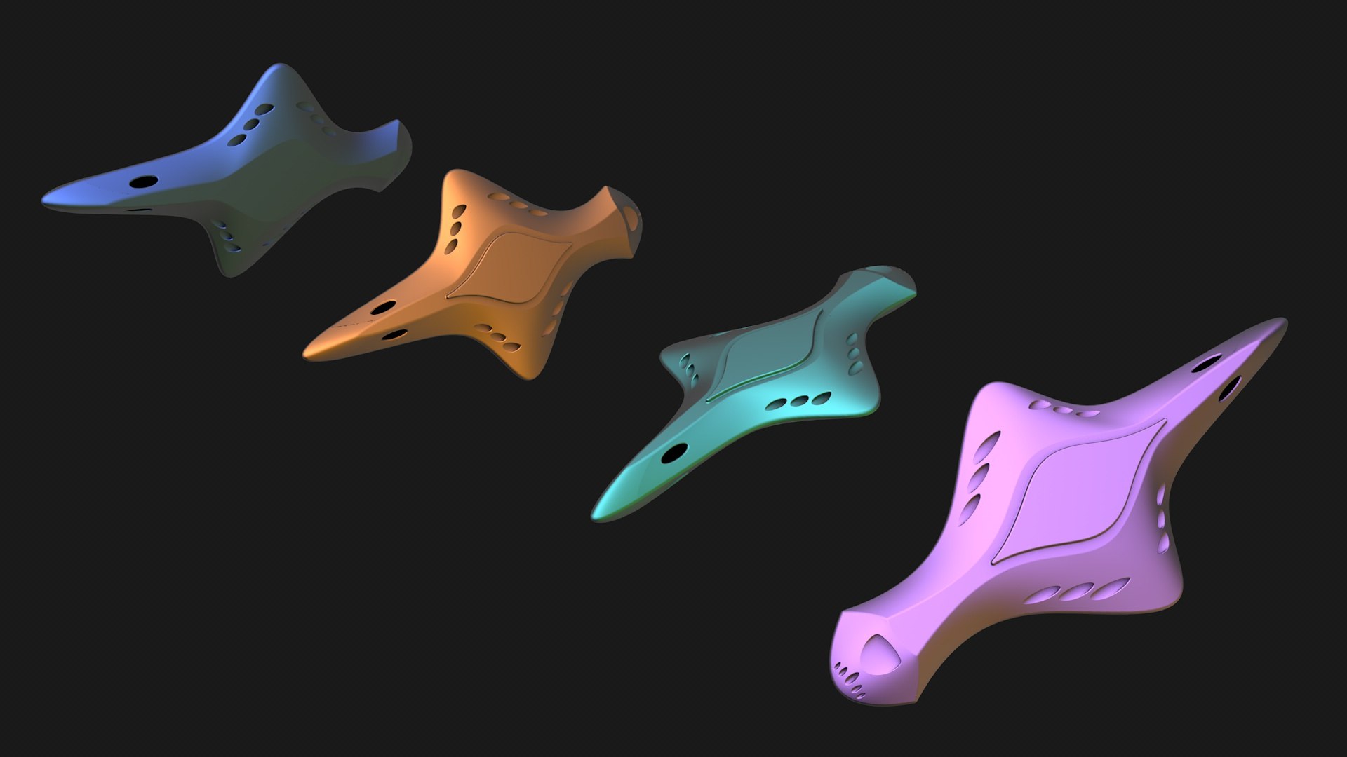 3D Alien Frigate Fuhar - TurboSquid 2355693