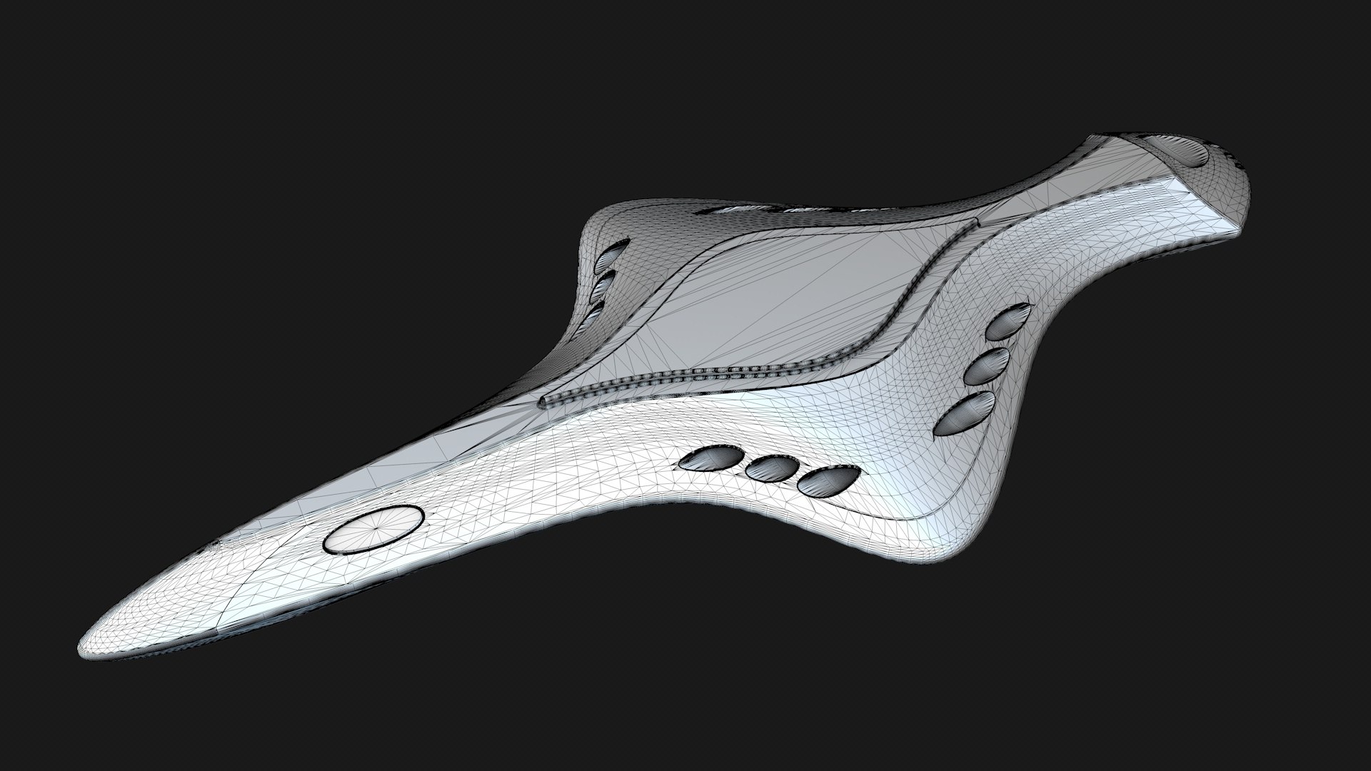 3D Alien Frigate Fuhar - TurboSquid 2355693
