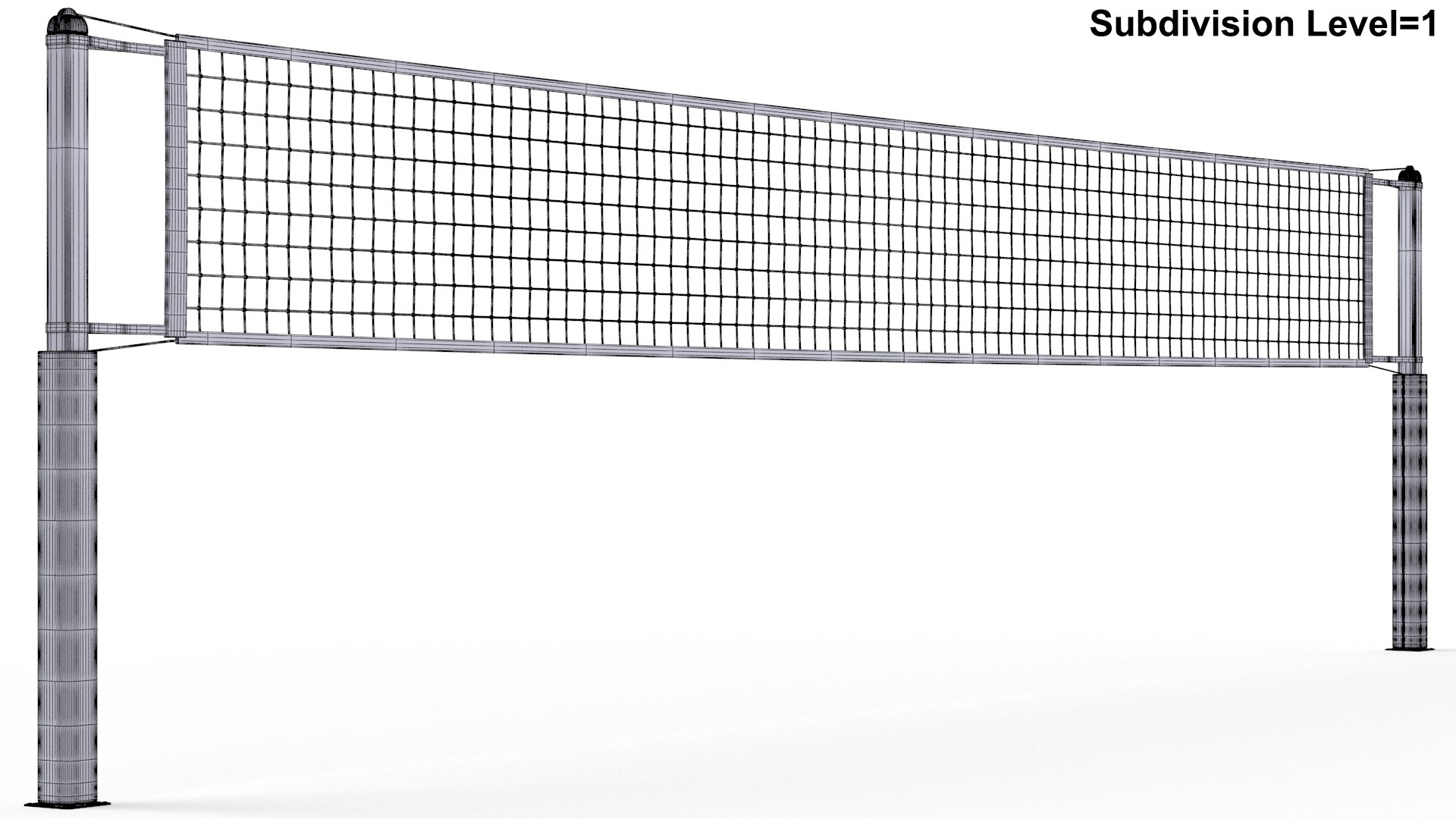 Volleyball Net 02 Model - TurboSquid 2053690
