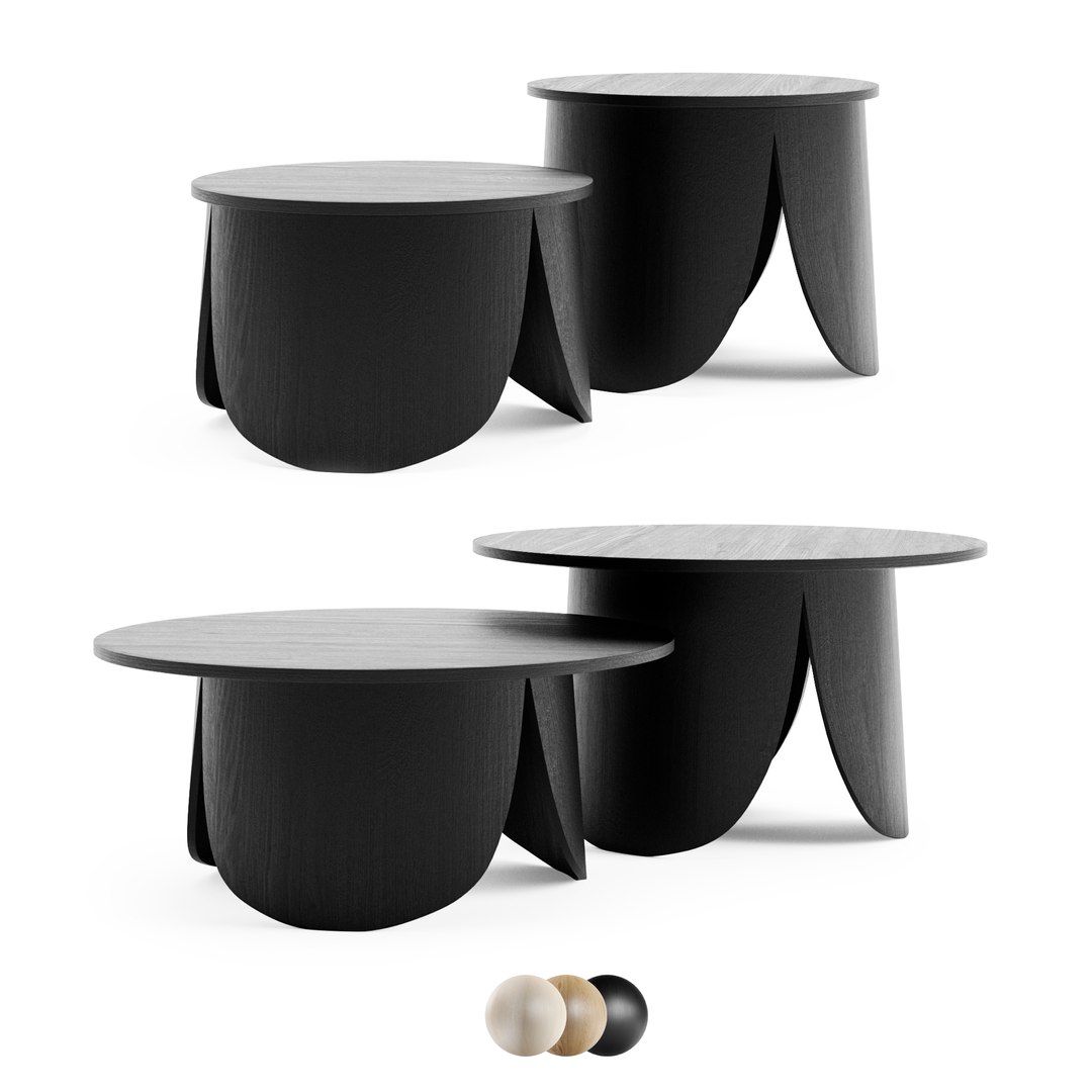 Bolia Coffee Table Peyote 3D Model - TurboSquid 2060873