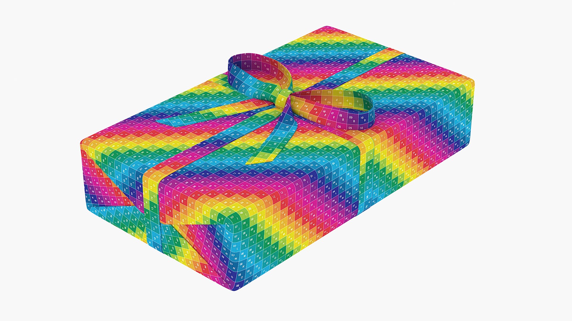 3D Wrapped Gift Box 1 V1 Model - TurboSquid 2294034