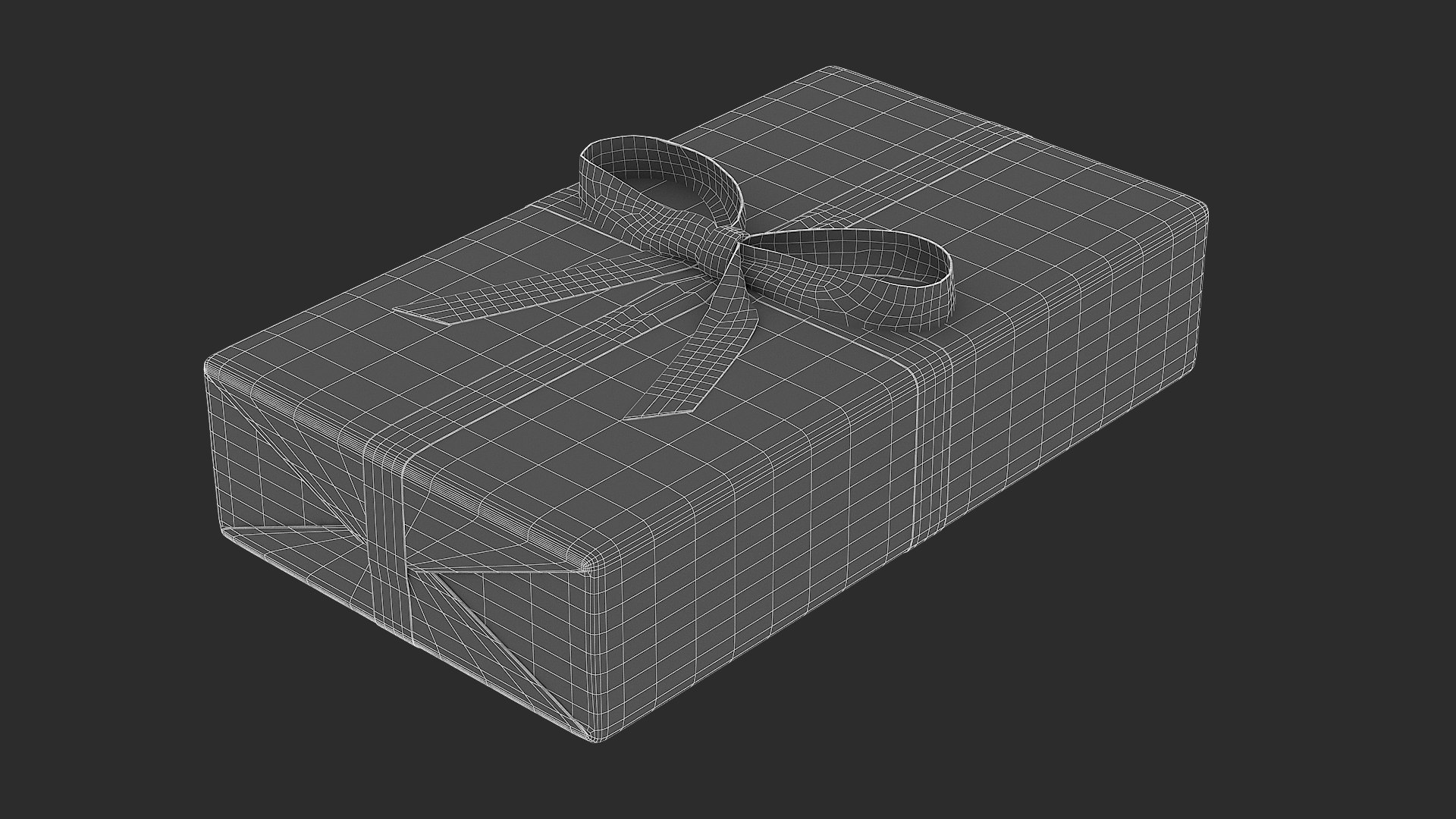 3D Wrapped Gift Box 1 V1 Model - TurboSquid 2294034