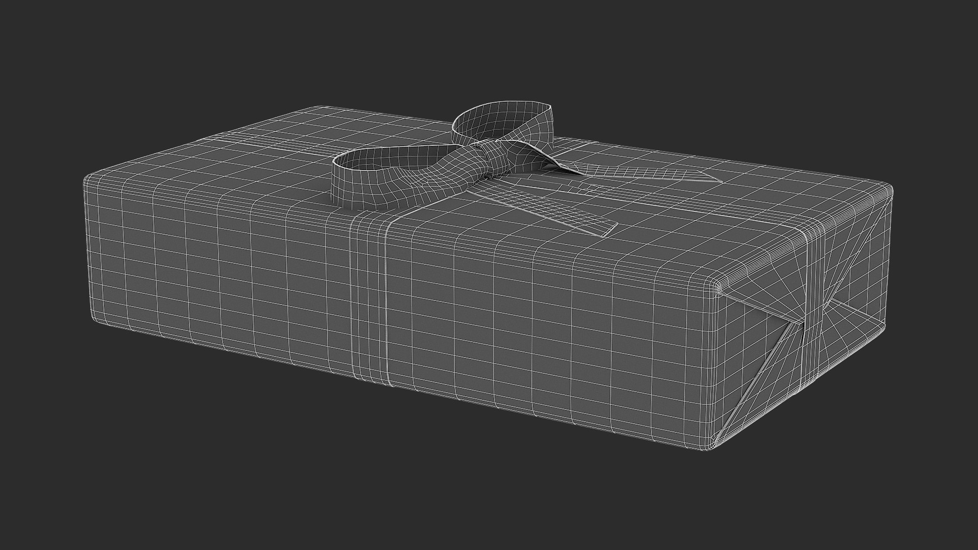 3D Wrapped Gift Box 1 V1 Model - TurboSquid 2294034