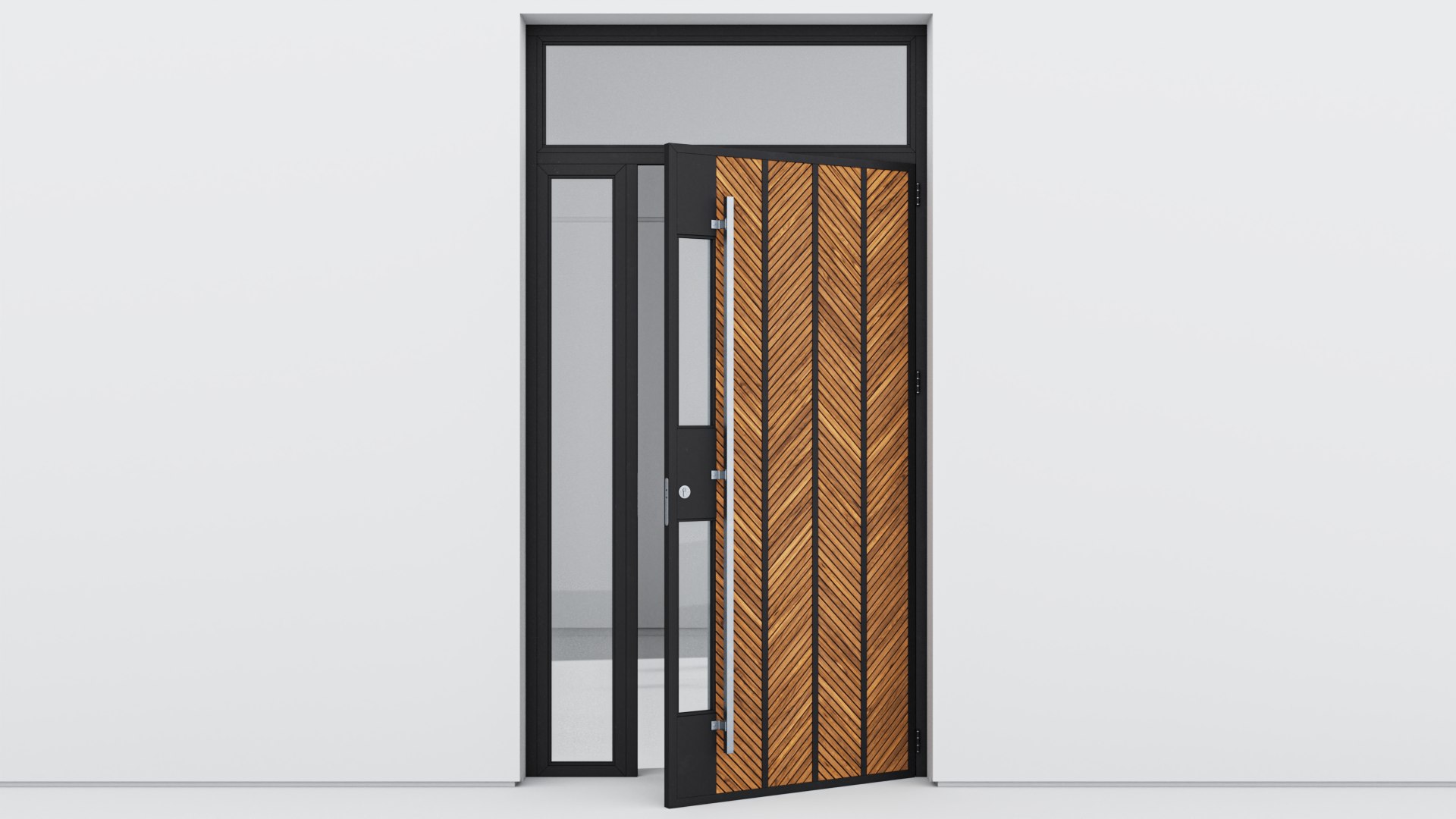 Aluminium Door 228 Model - TurboSquid 2044472