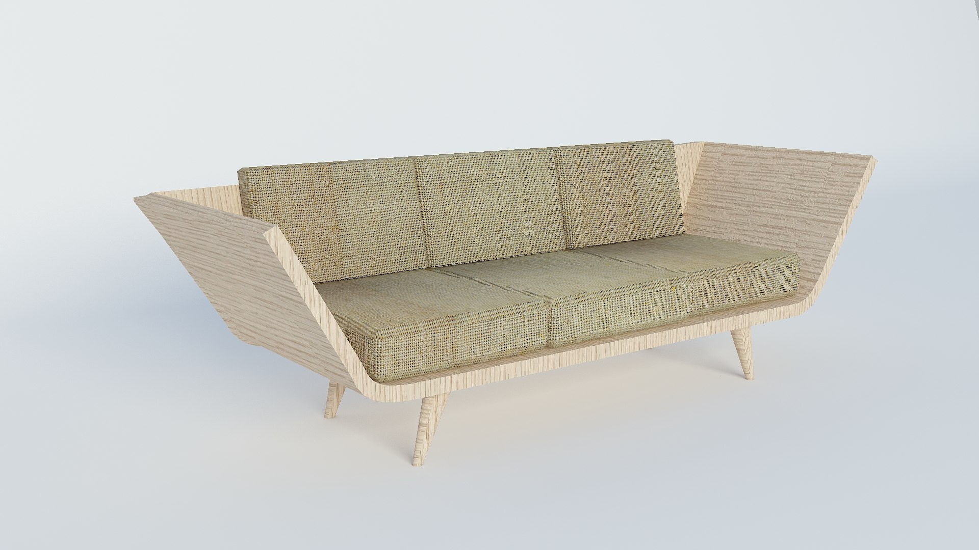 3D Modern Sofa - TurboSquid 1960065