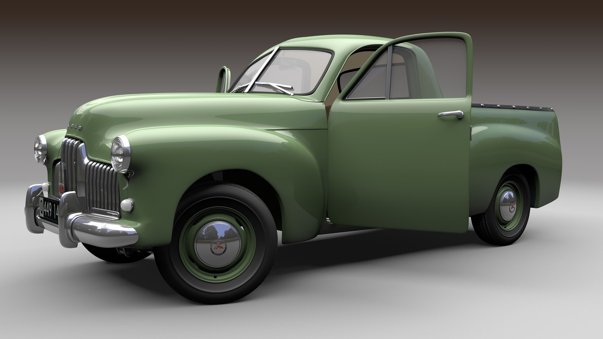 Holden FX Utility 1951 3D Model - TurboSquid 2011062