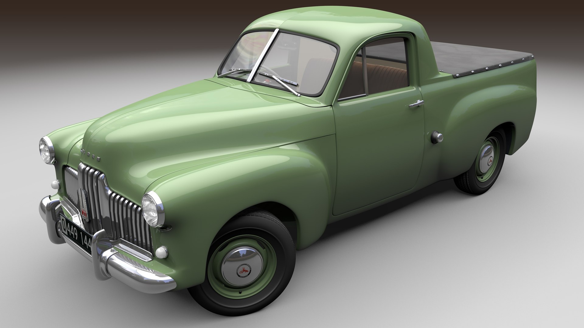Holden FX Utility 1951 3D Model - TurboSquid 2011062