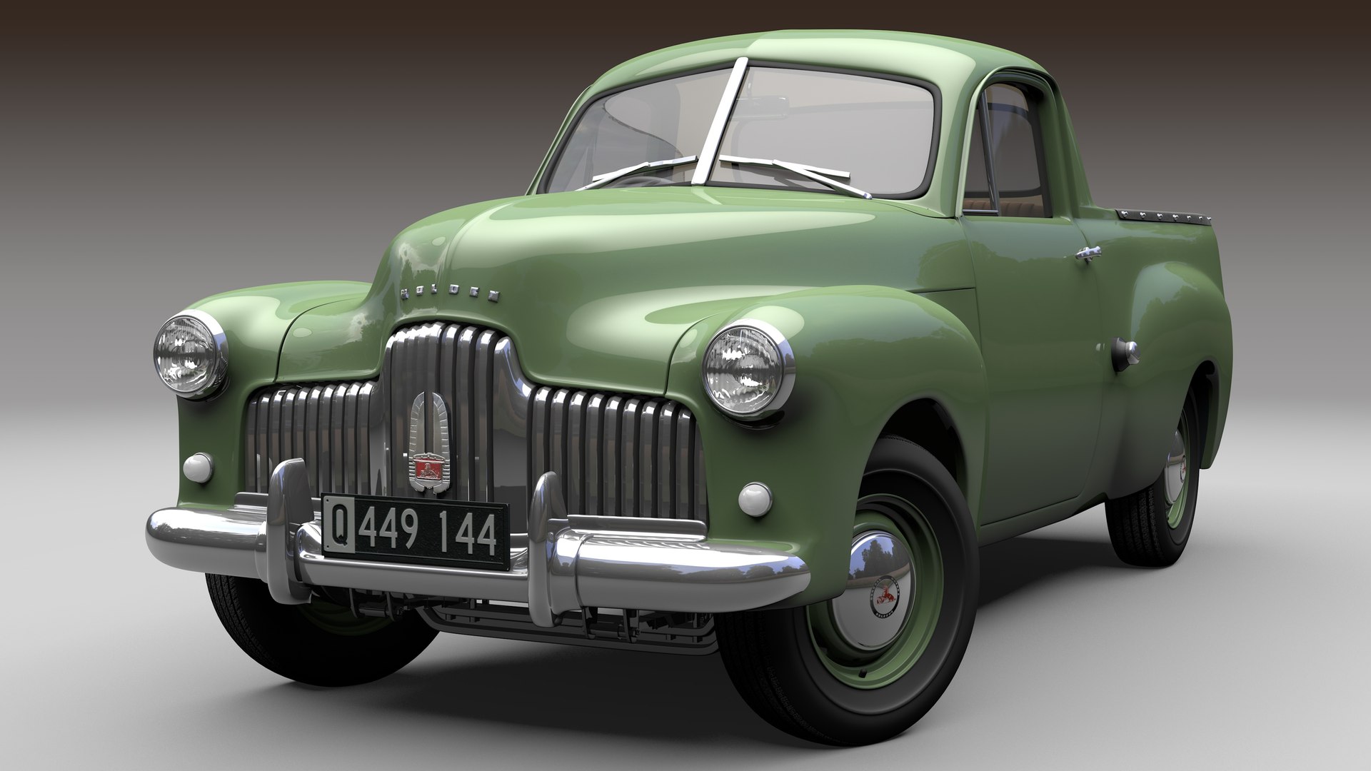 Holden FX Utility 1951 3D Model - TurboSquid 2011062