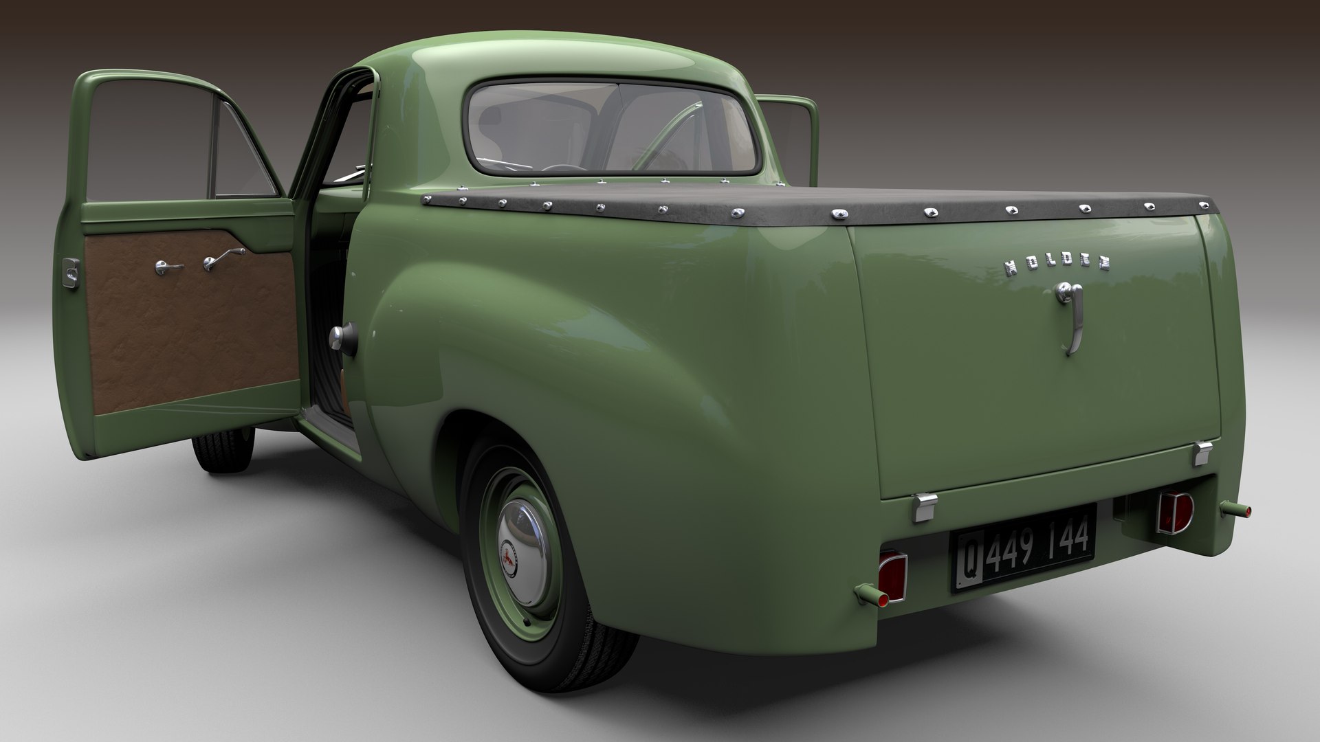 Holden FX Utility 1951 3D Model - TurboSquid 2011062