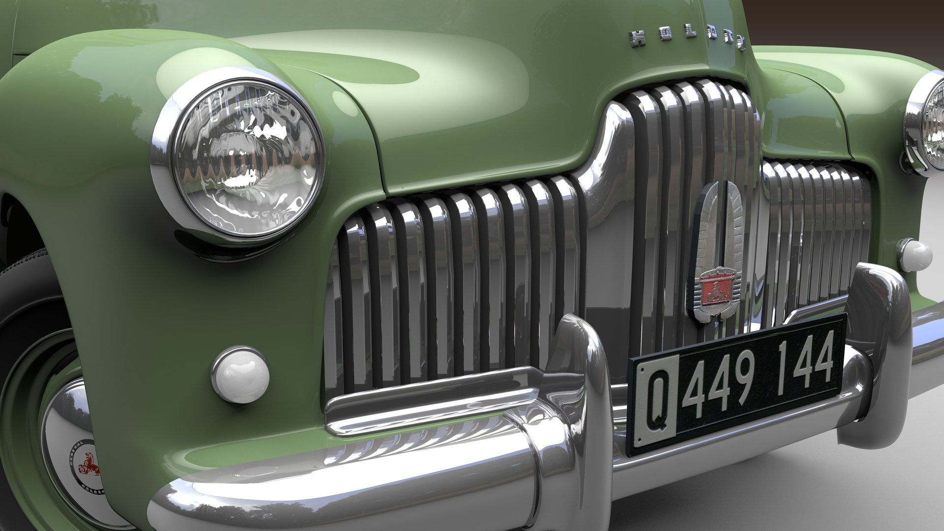 Holden FX Utility 1951 3D Model - TurboSquid 2011062