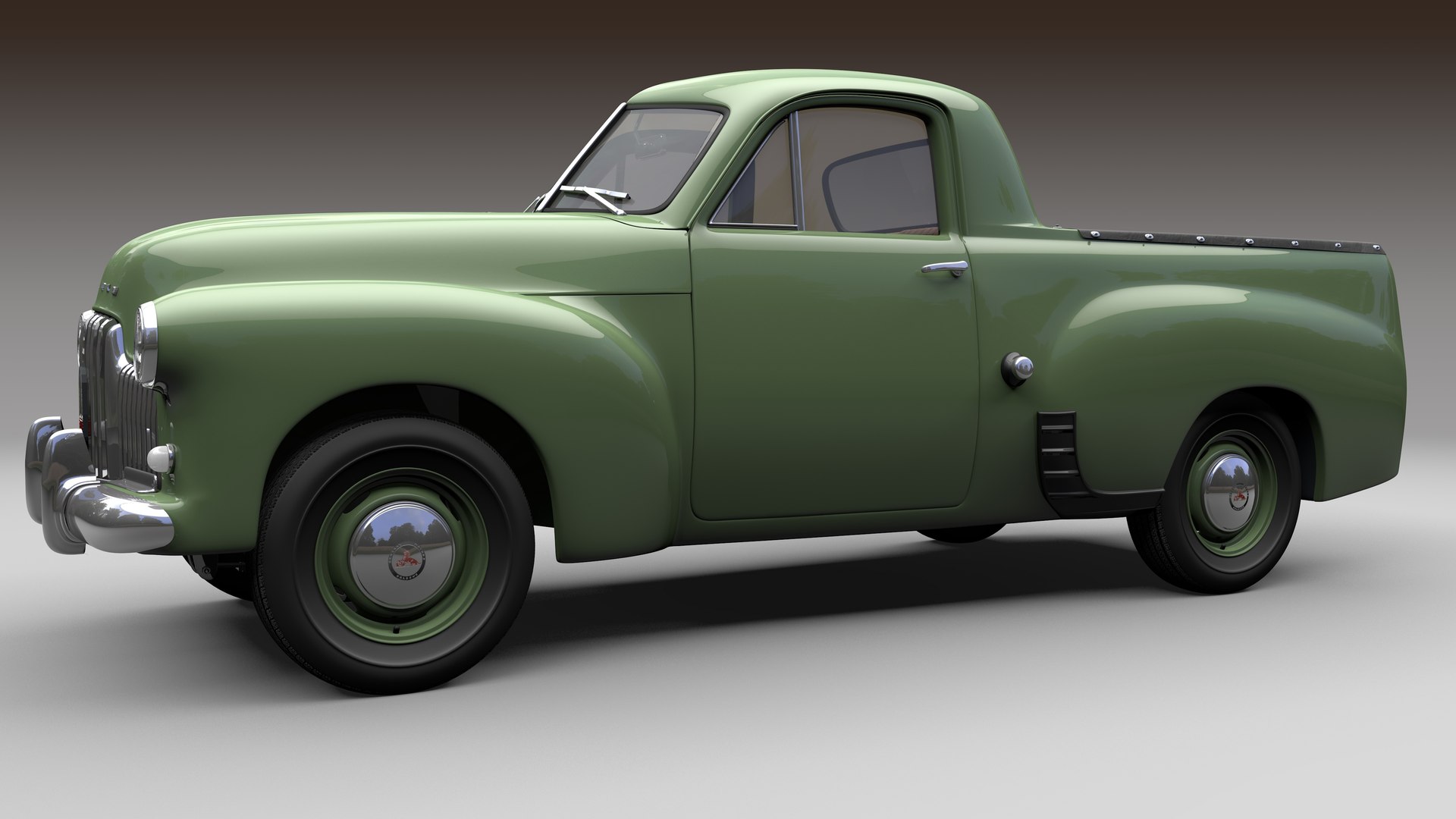 Holden FX Utility 1951 3D Model - TurboSquid 2011062