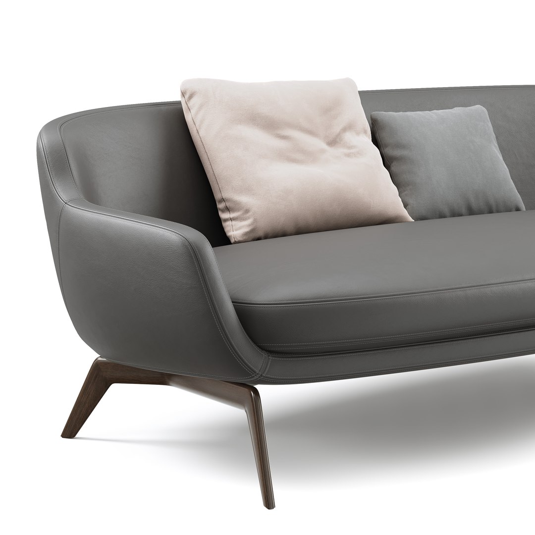 Minotti Belt Sofa Model - TurboSquid 2057121