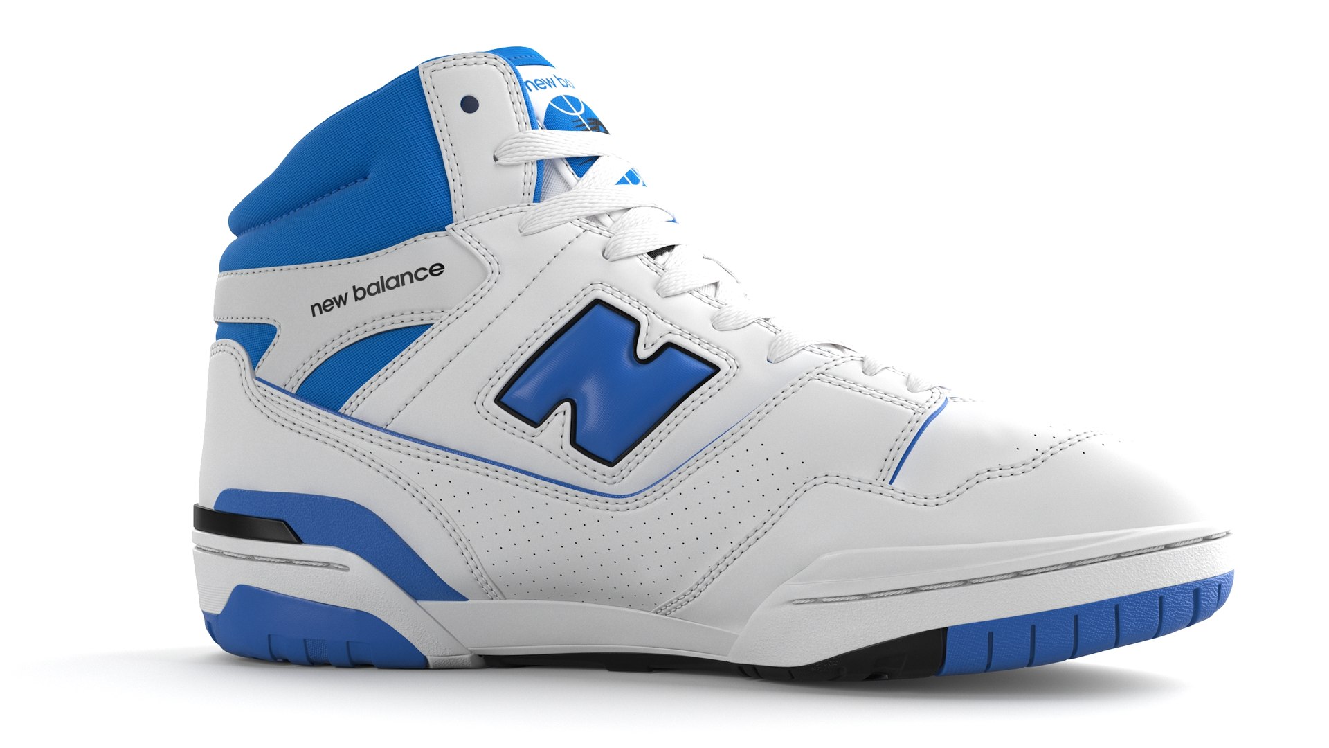 New balance 650 Blue PBR model - TurboSquid 2014944