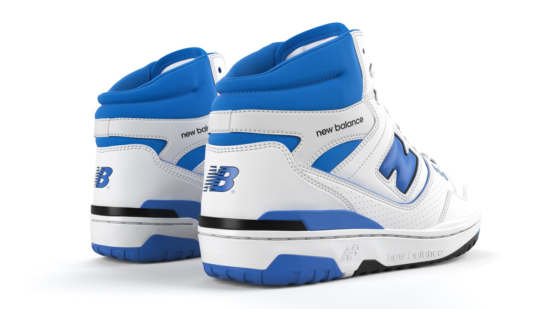 New balance 650 Blue PBR model - TurboSquid 2014944