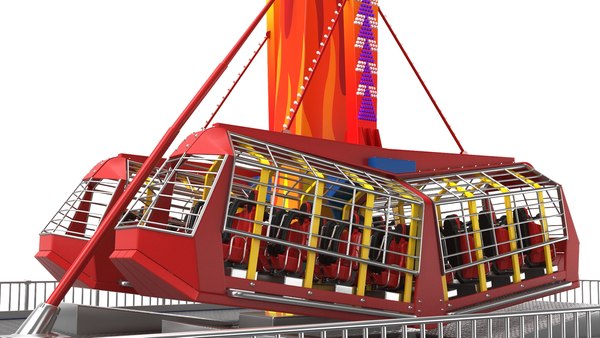 3D model Ranger Ride Amusement Carousel - TurboSquid 1973594