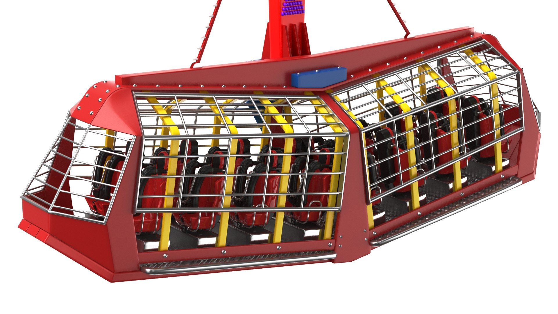 3D Model Ranger Ride Amusement Carousel - TurboSquid 1973594
