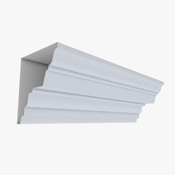 modelo 3d Cornice 149 Straight - TurboSquid 2027379