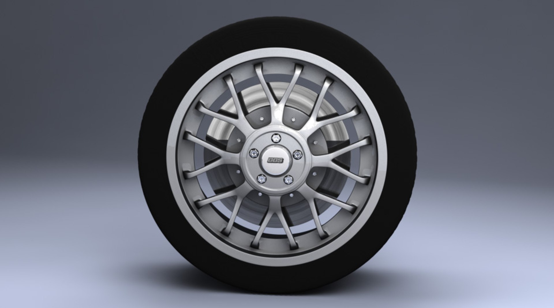 3d Bbs Wheel Car