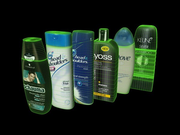 shampoo 3d model