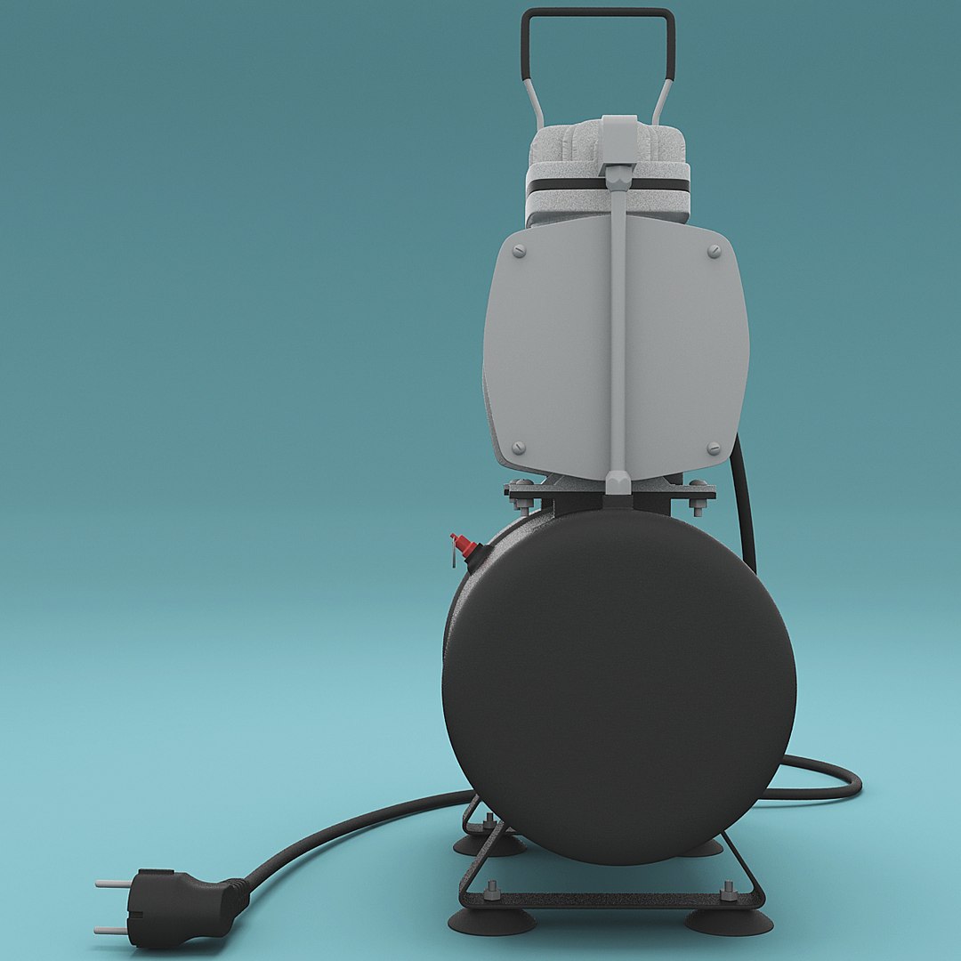 3d Air Compressors Model