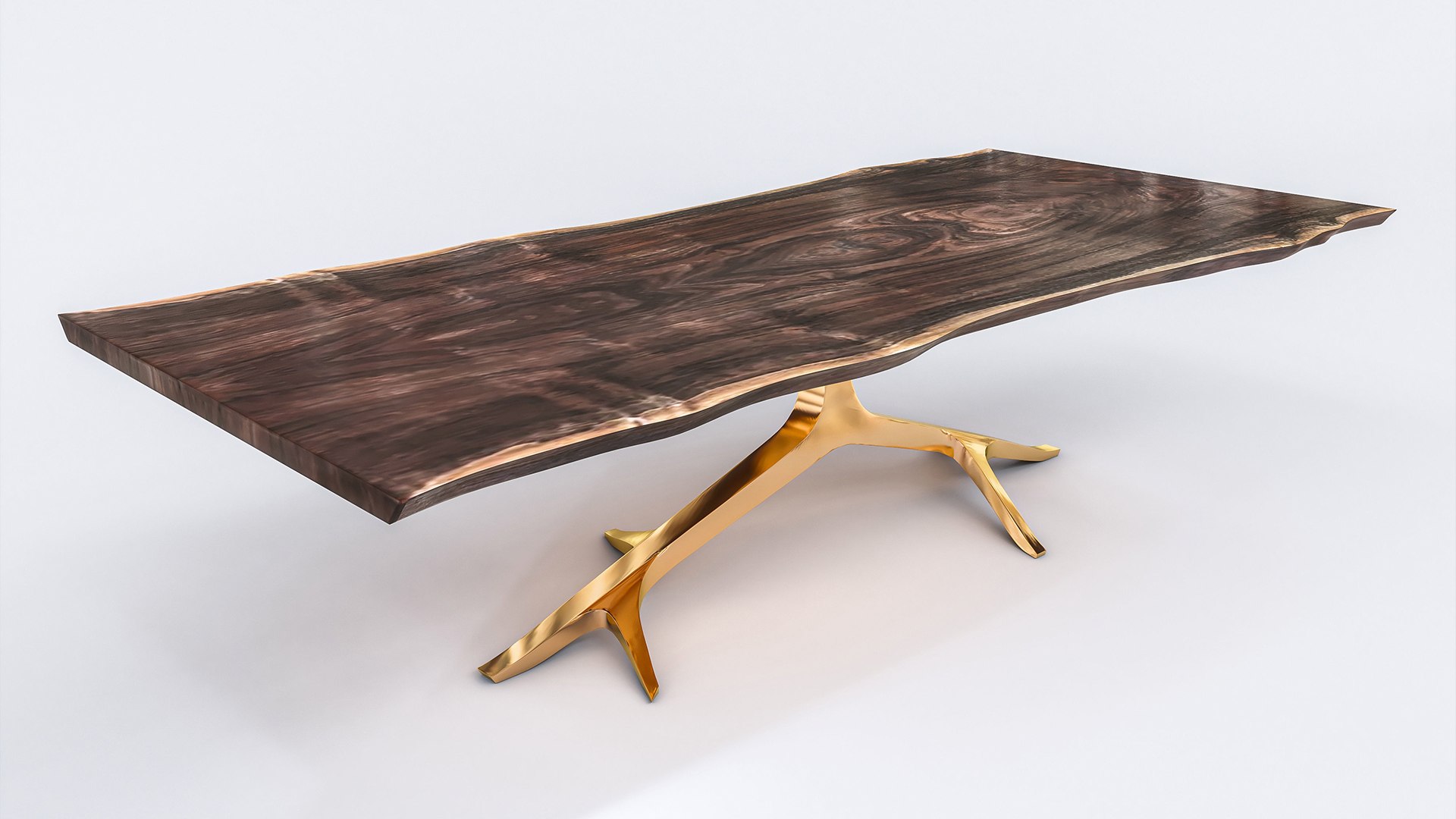 Rose Dining Table 3D Model - TurboSquid 2182367