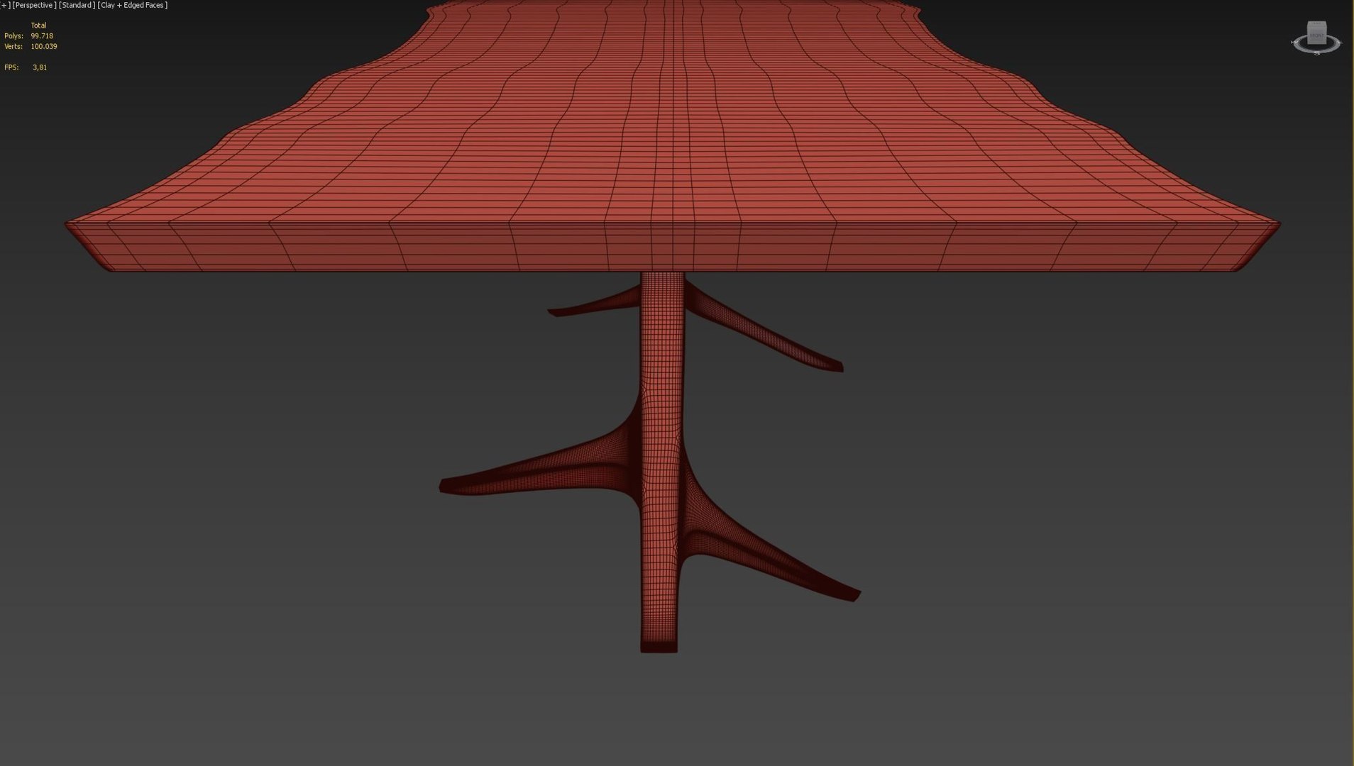 Rose Dining Table 3D Model - TurboSquid 2182367