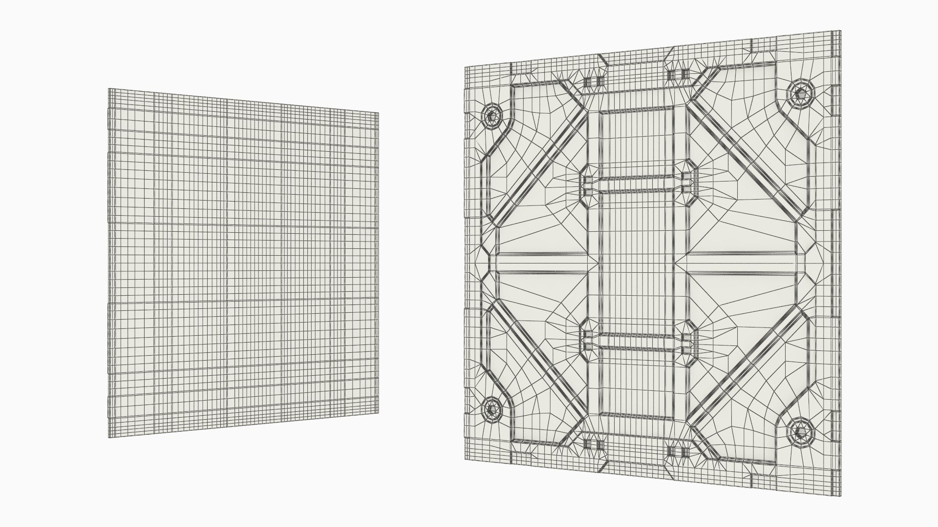 3D Reinforced Hatch Plate 50 Tons White Model - TurboSquid 2446738