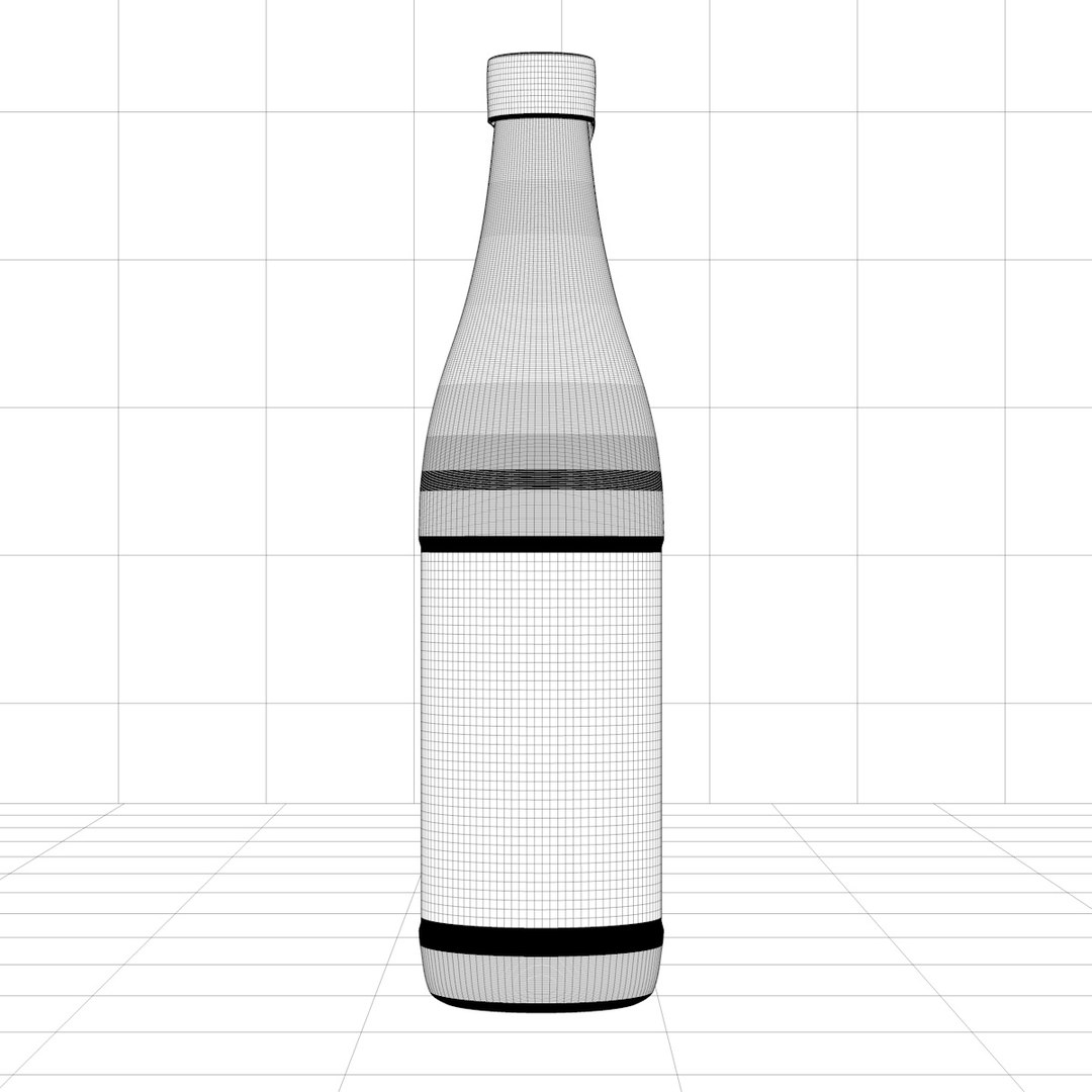 3d Model Bottle