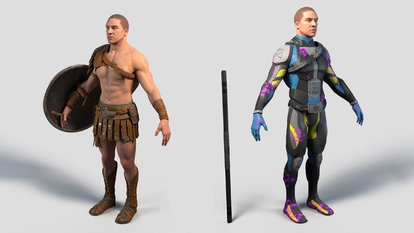 3D model Warrior - TurboSquid 1809863
