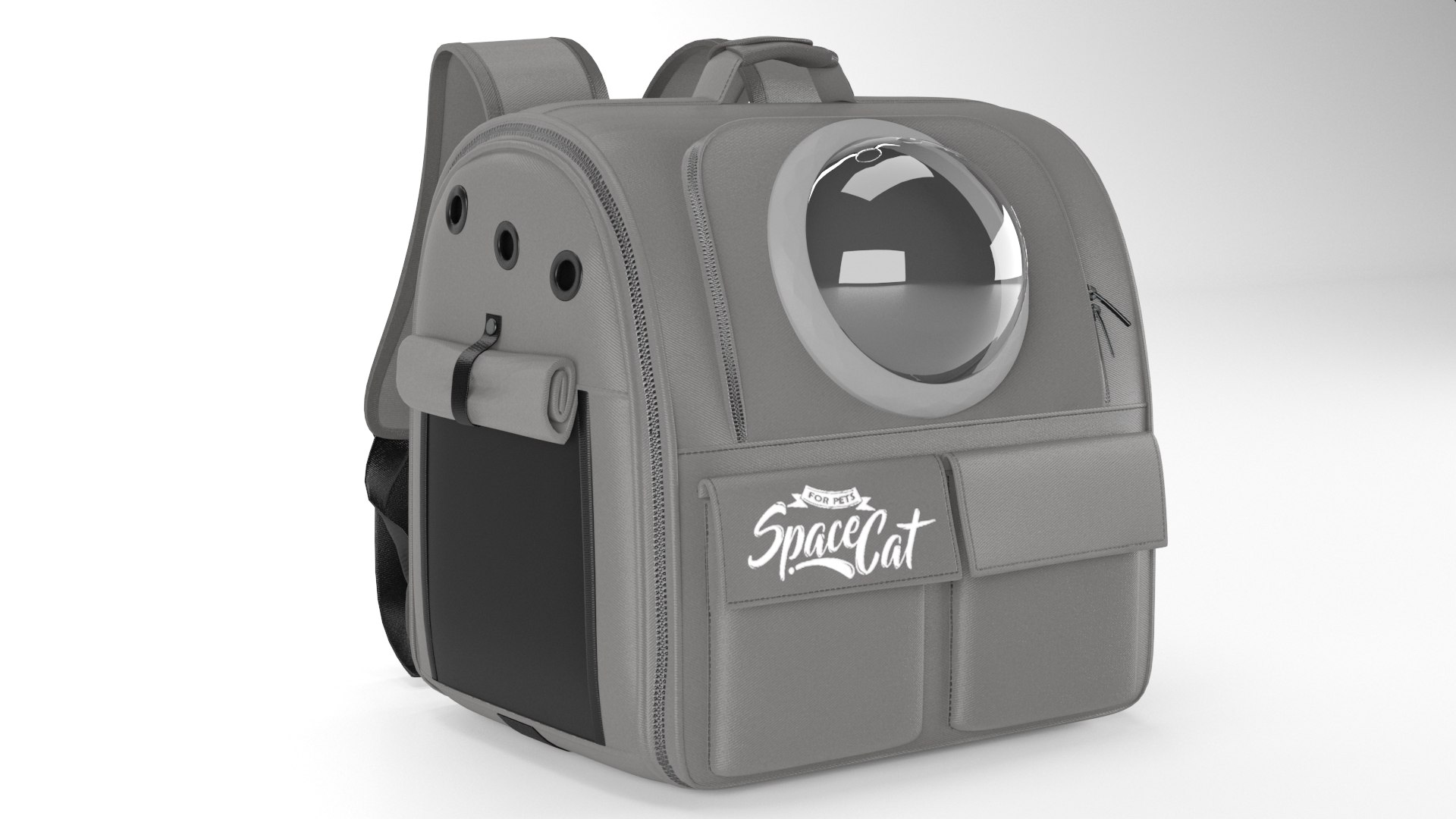 3D CAT BUBBLE BACKPACK-DURABLE MATERIAL Model - TurboSquid 2025674
