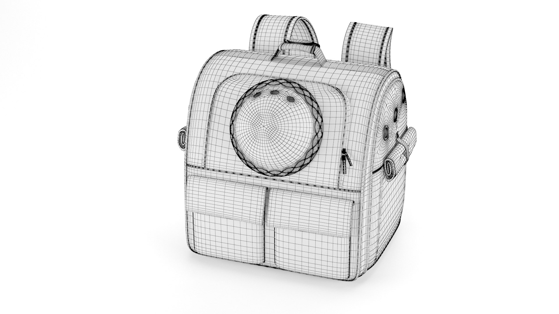 3D CAT BUBBLE BACKPACK-DURABLE MATERIAL Model - TurboSquid 2025674