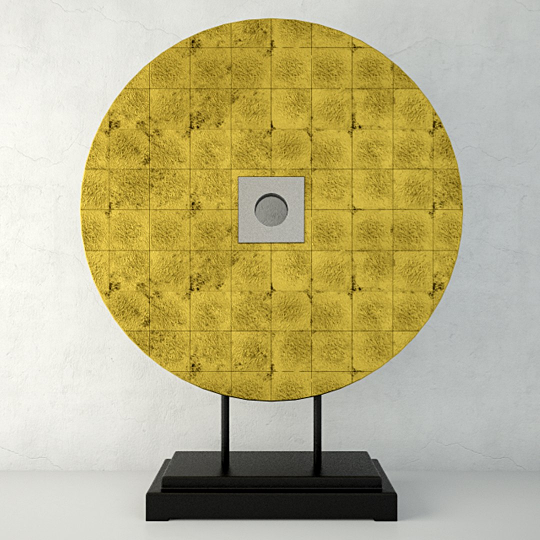 3D Medallions Stand Model - TurboSquid 1196193