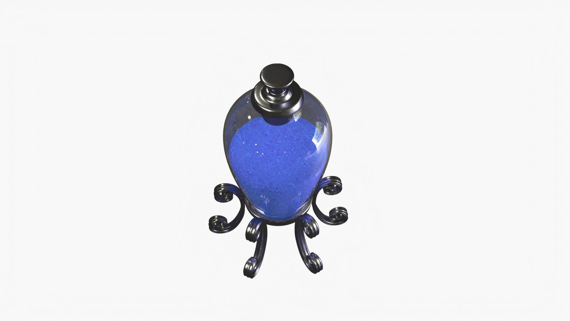 3D Magic Potion Blue - TurboSquid 2120752