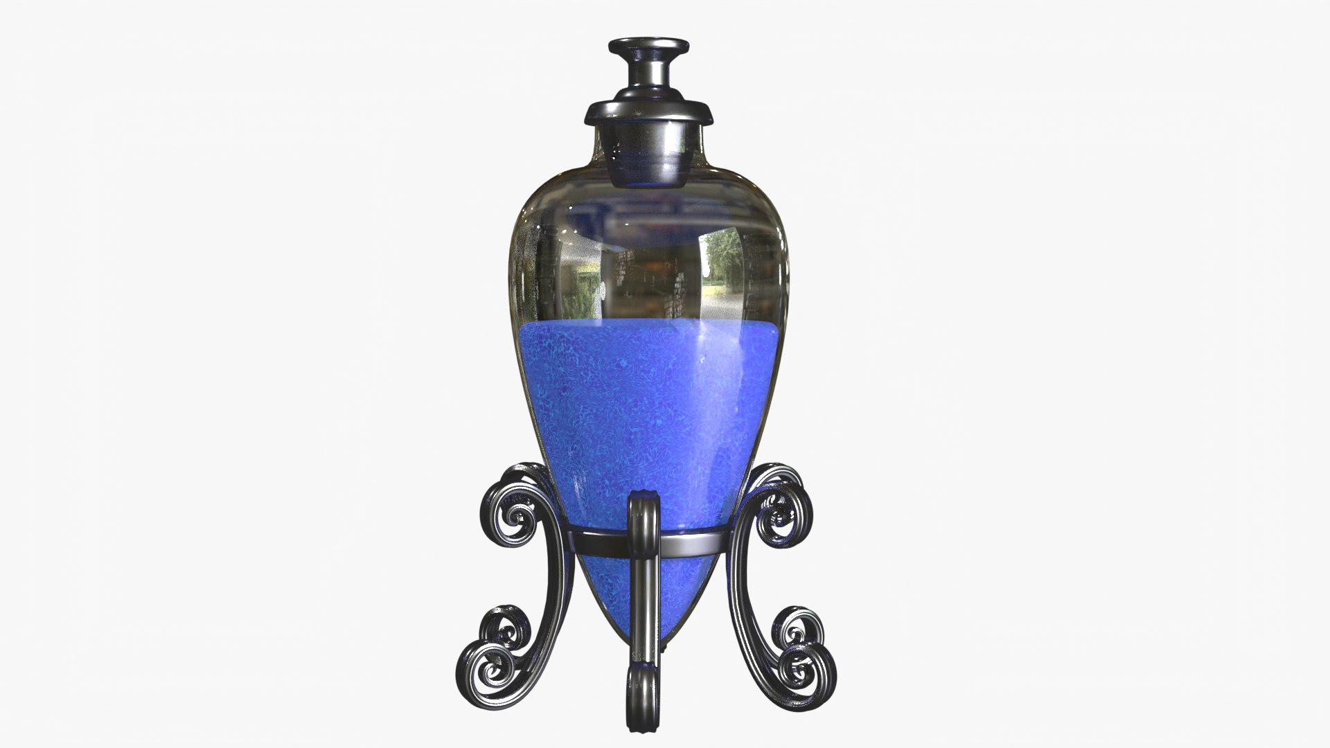 3D Magic Potion Blue - TurboSquid 2120752