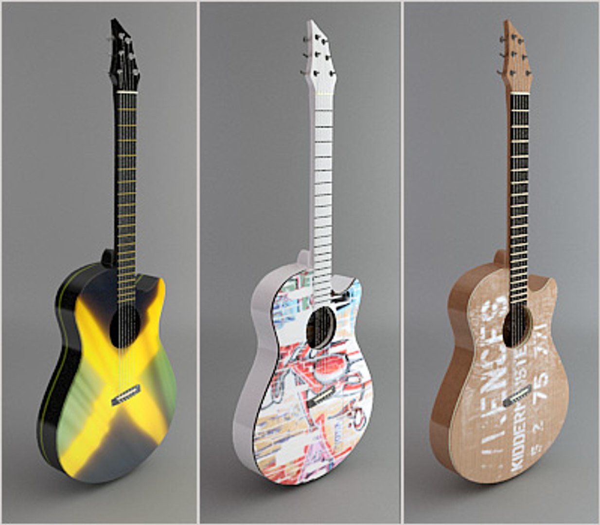 3d Acoustic Custom Guitars