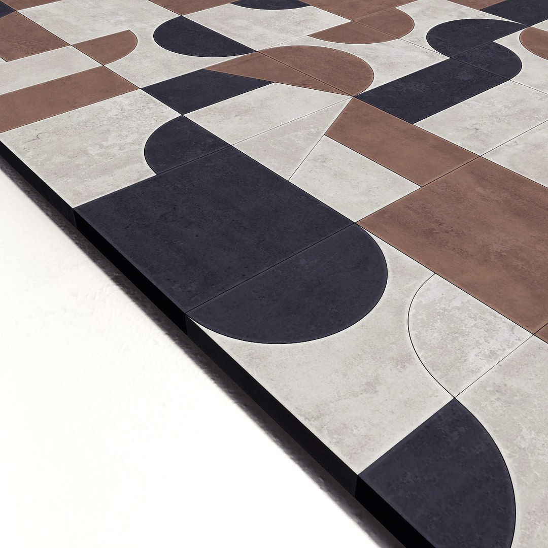 Tile Mutina Puzzle N2 3D - TurboSquid 1775287