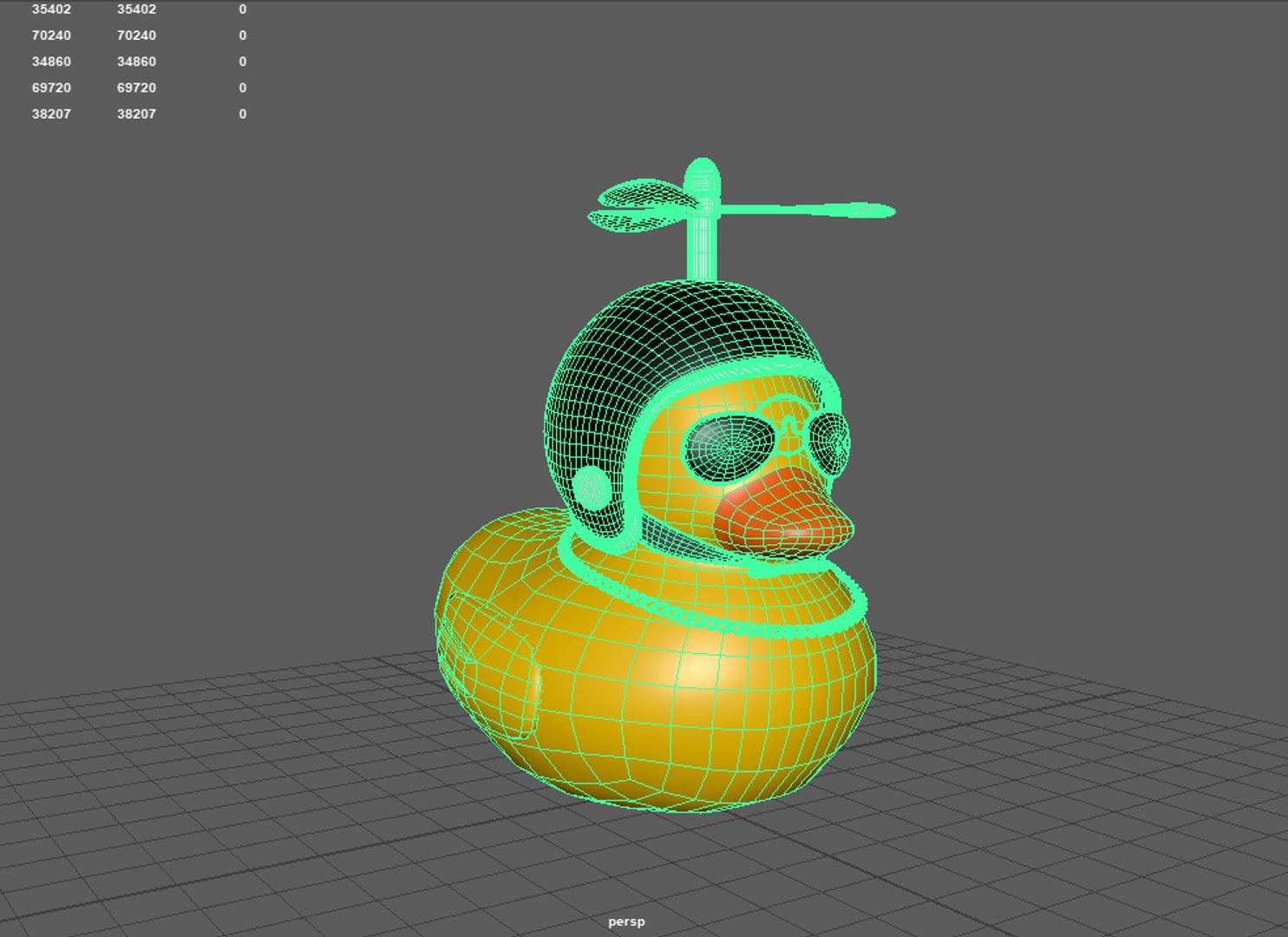Yellow Duck 3D Model - TurboSquid 1487382