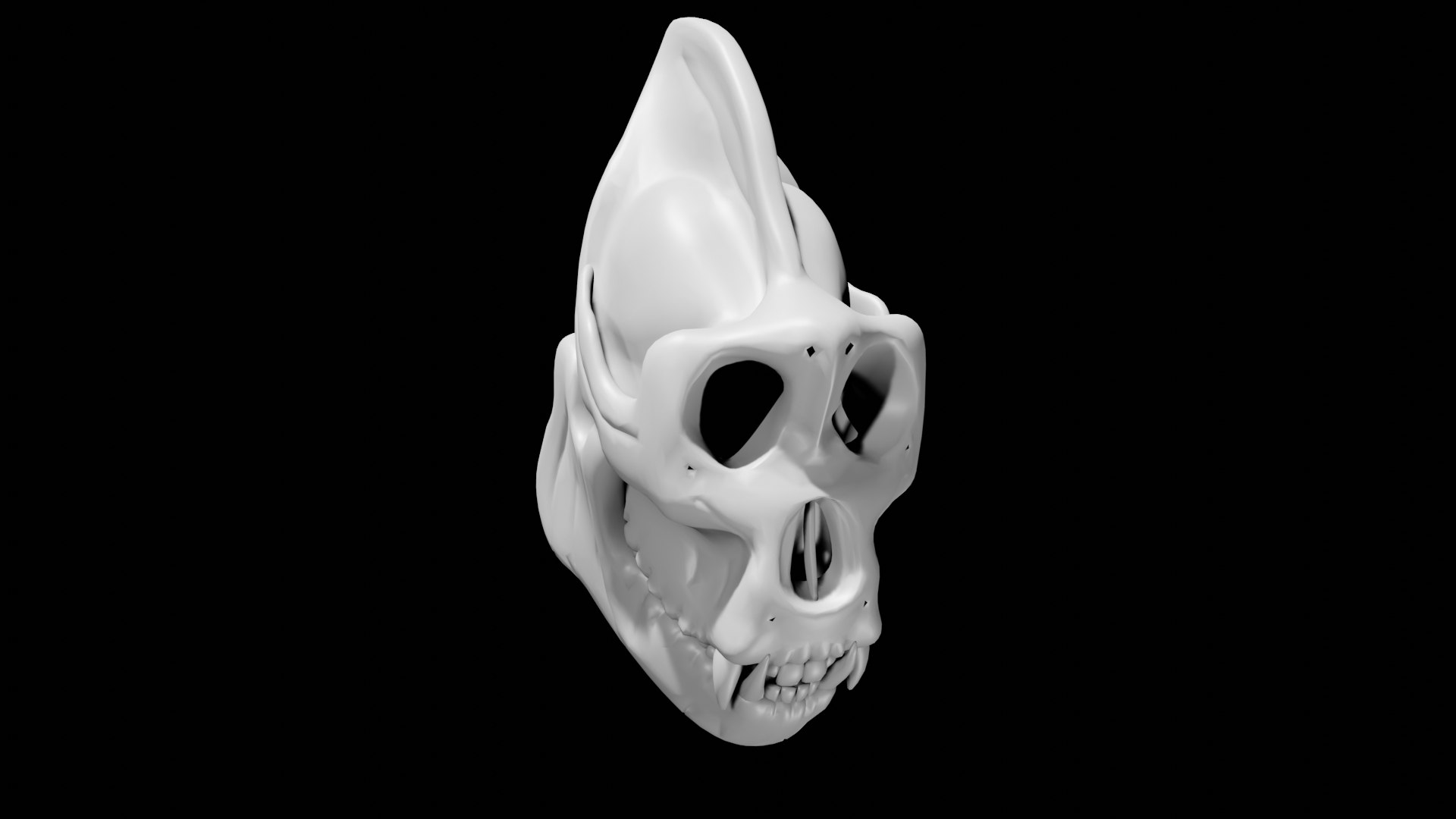 Gorilla Skull 3D - TurboSquid 1831415