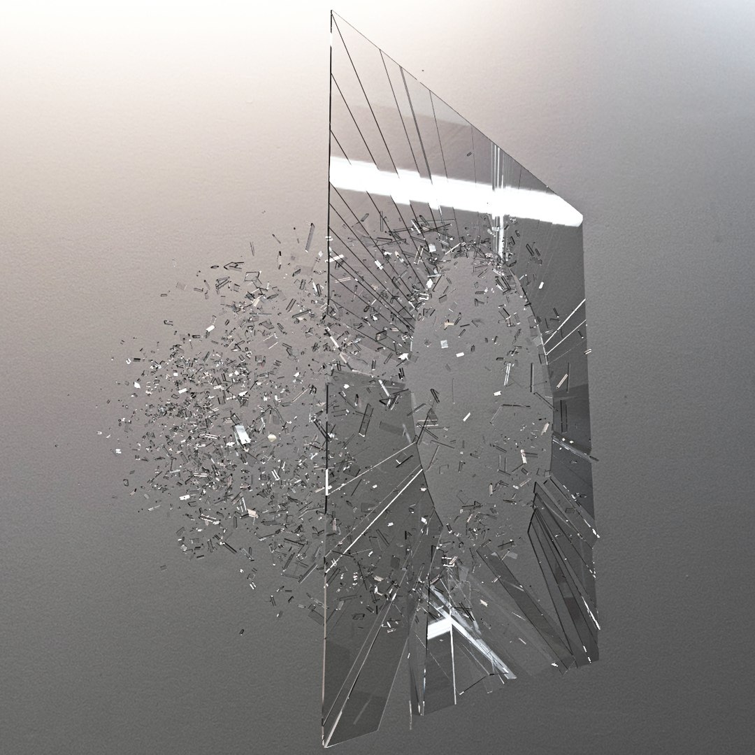 3D Model Broken Glass 4 - TurboSquid 1340969