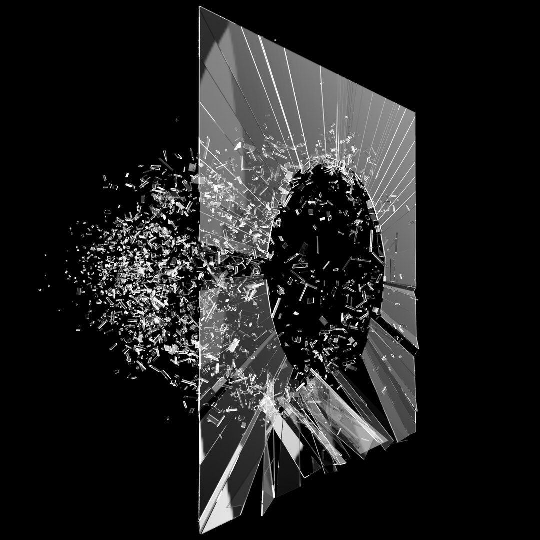 3D Model Broken Glass 4 - TurboSquid 1340969