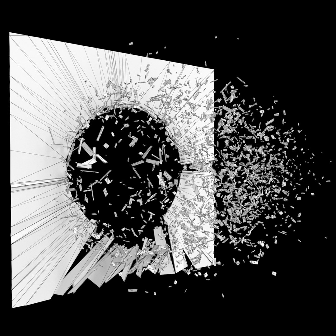 3D Model Broken Glass 4 - TurboSquid 1340969