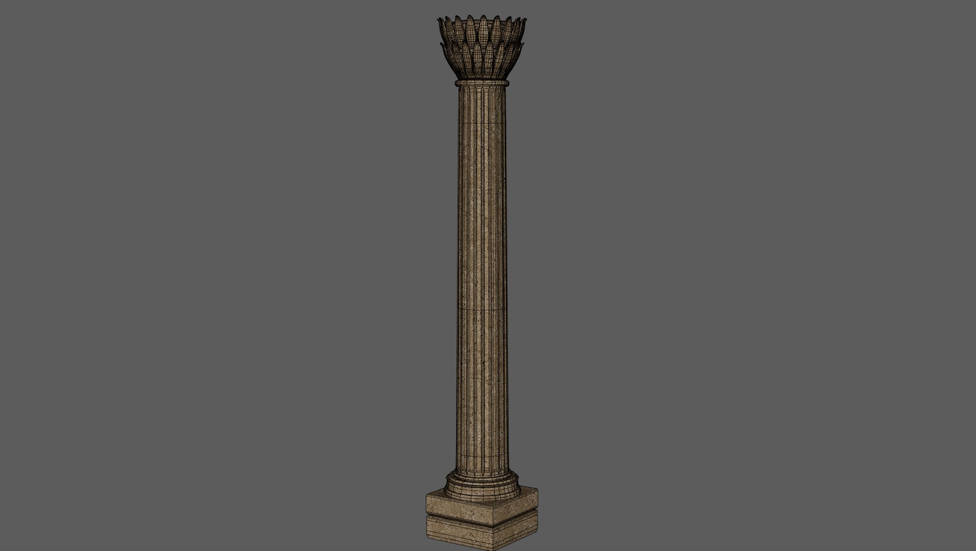 Classic Column 3D Model - TurboSquid 2229305