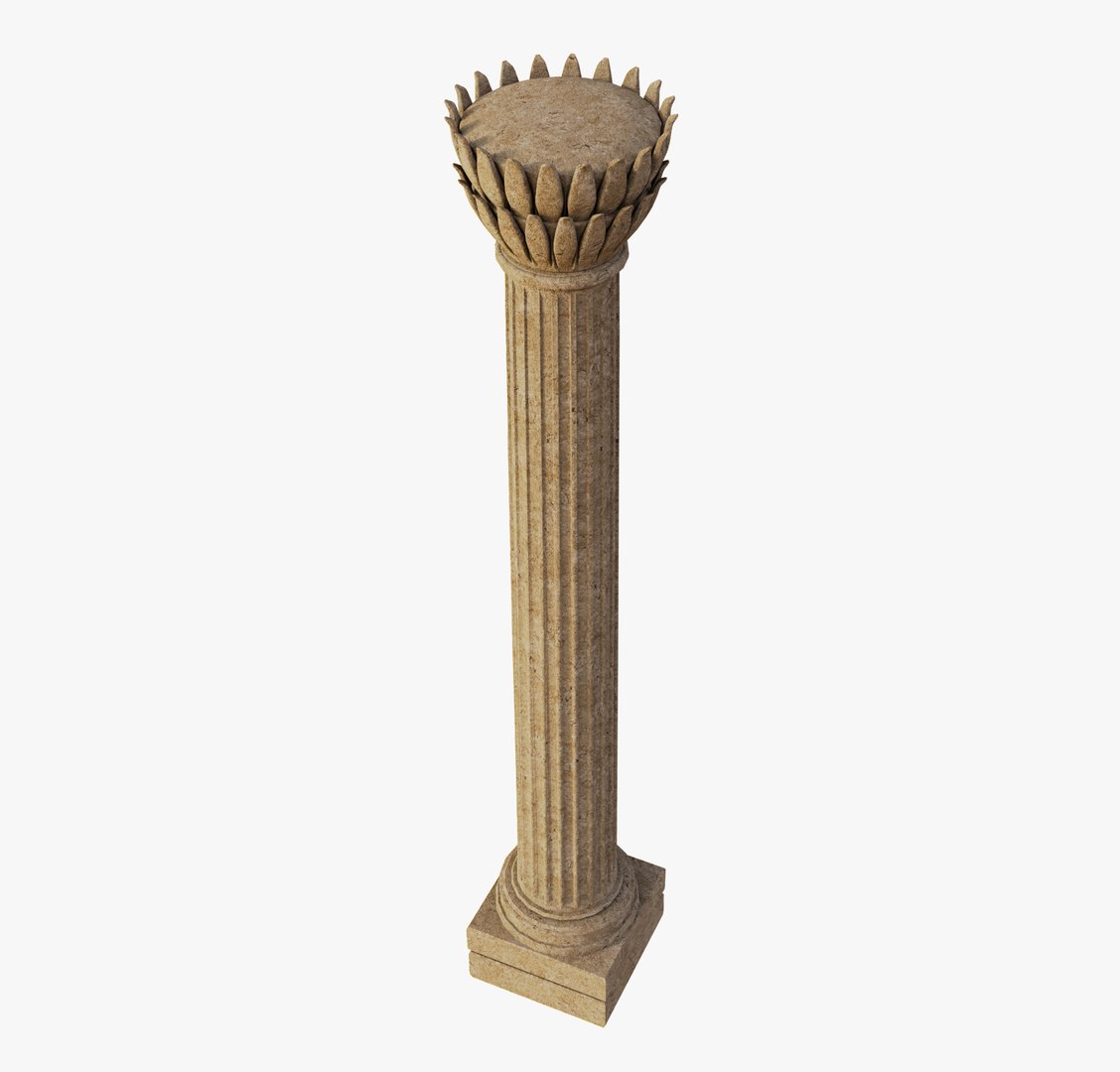 Classic Column 3D Model - TurboSquid 2229305
