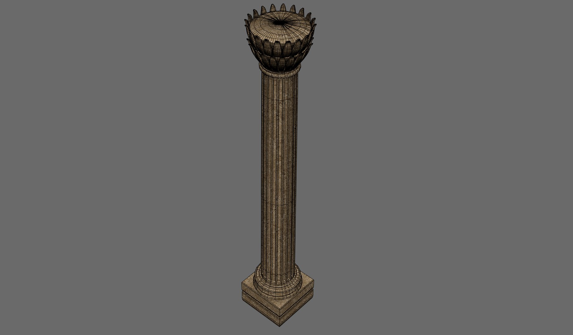 Classic Column 3D Model - TurboSquid 2229305