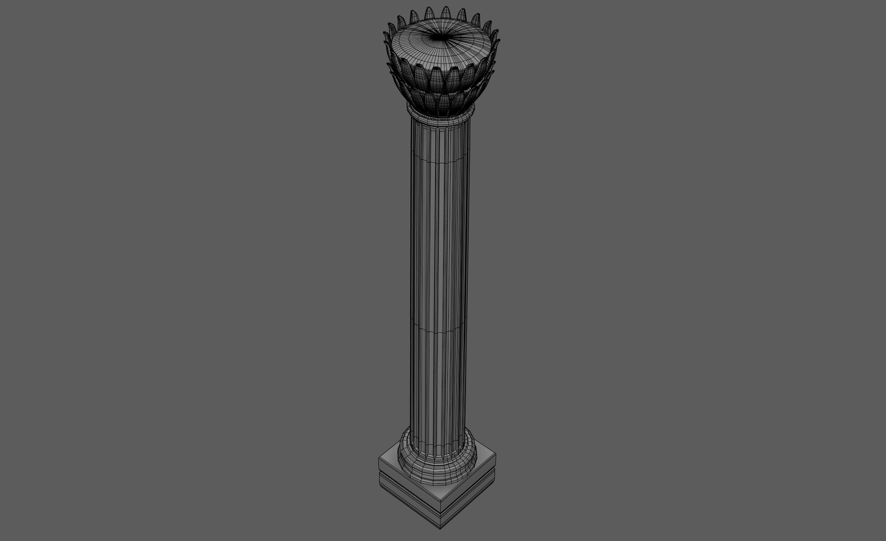 Classic Column 3D Model - TurboSquid 2229305