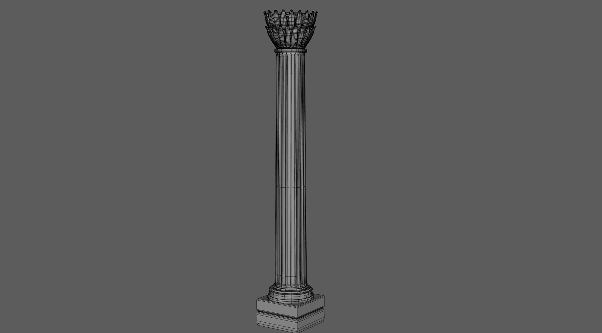 Classic Column 3D Model - TurboSquid 2229305
