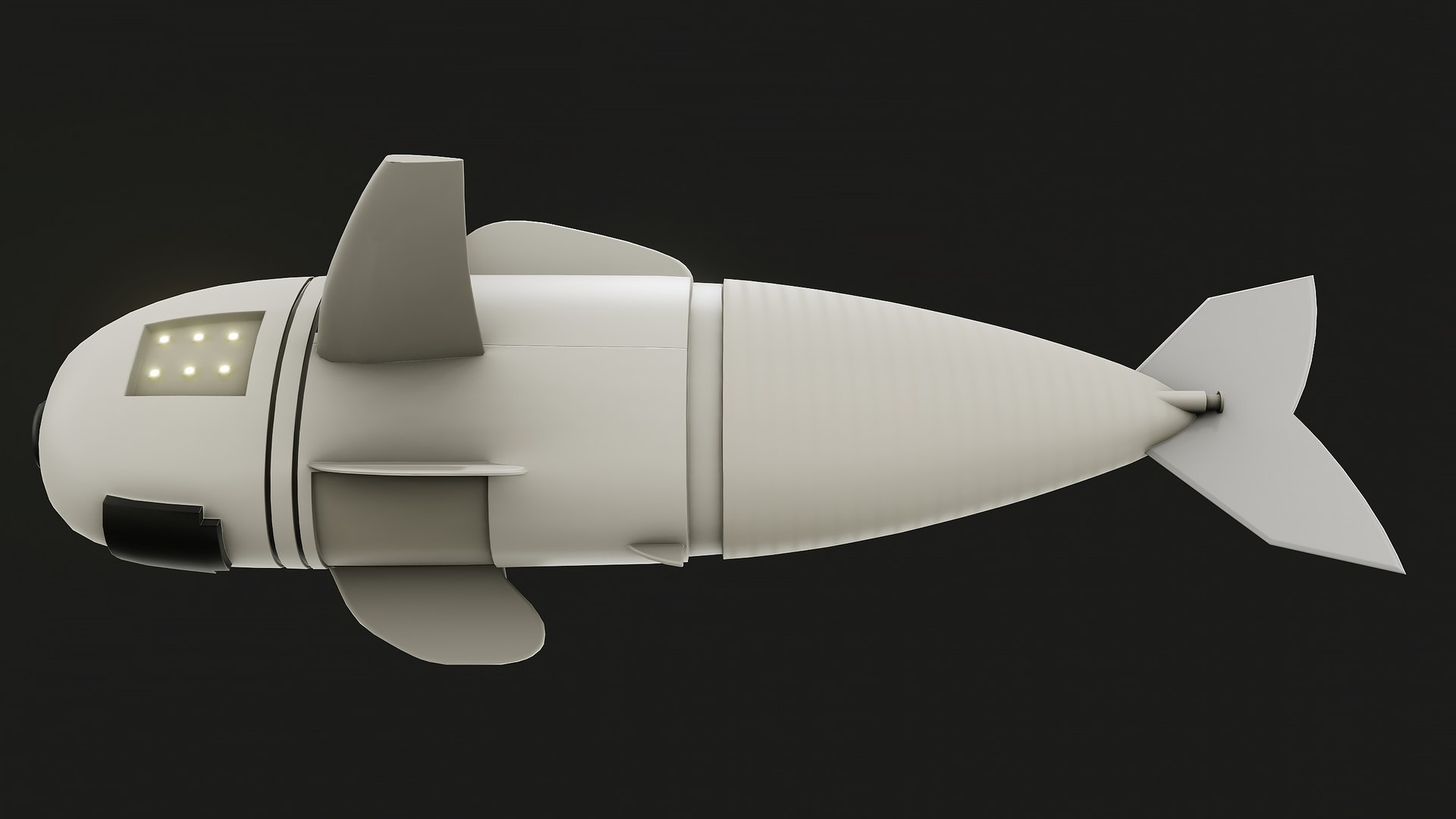 Fish Underwater Drone Rigged 3D Model - TurboSquid 2036878