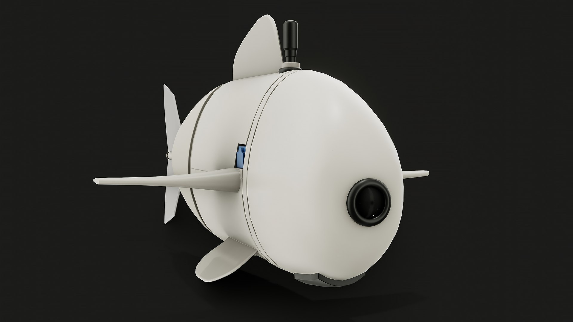 Fish Underwater Drone Rigged 3D Model - TurboSquid 2036878