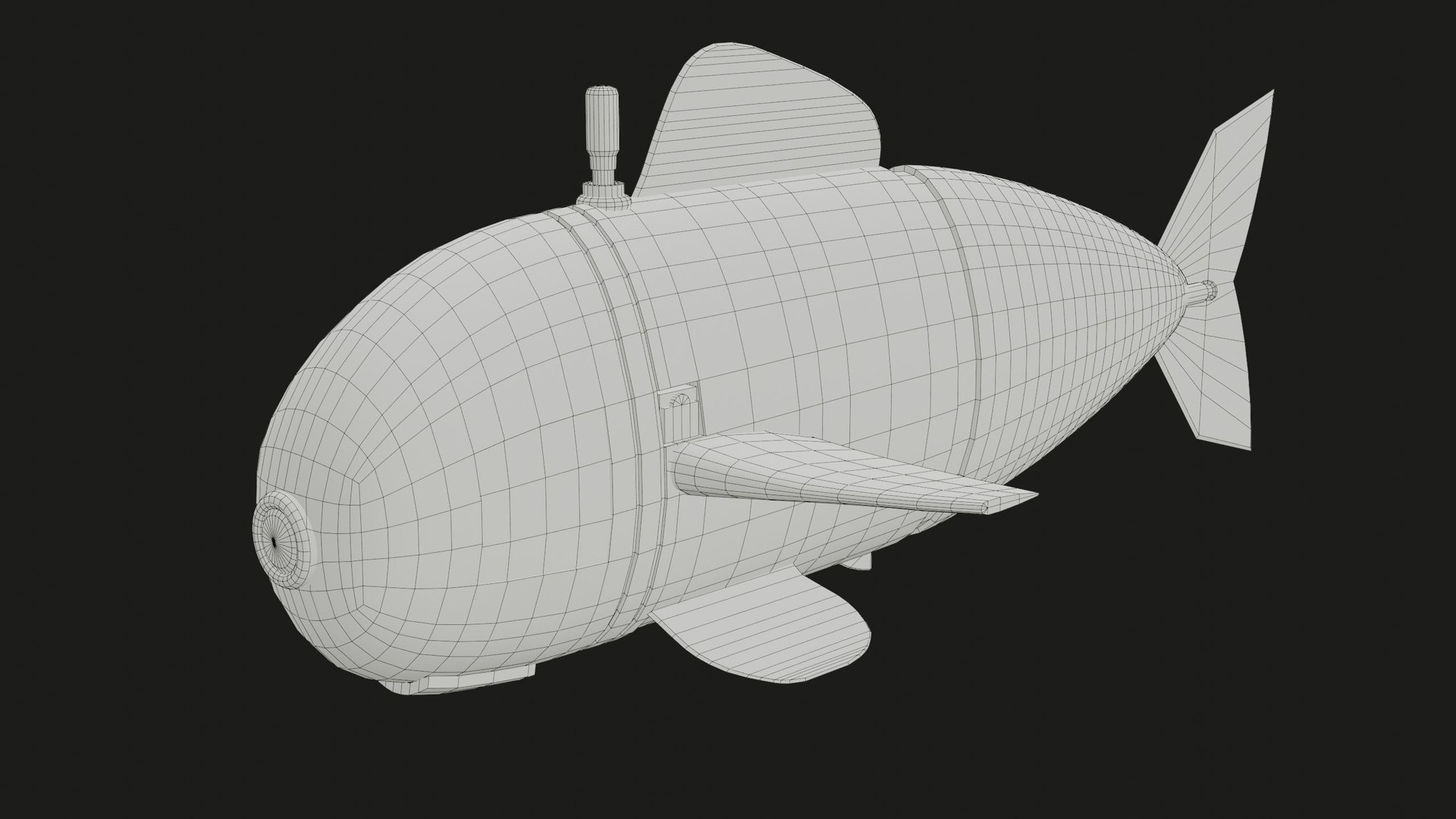 Fish Underwater Drone Rigged 3D Model - TurboSquid 2036878